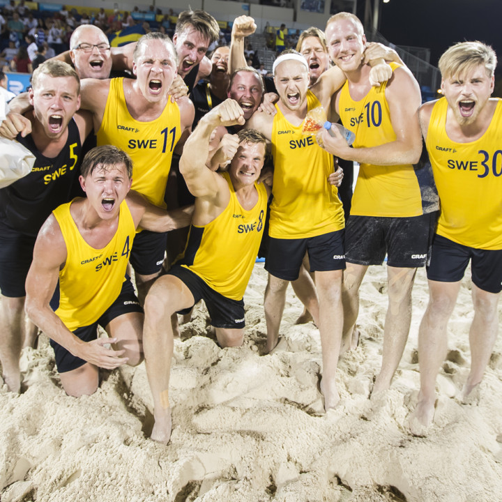 Beachhandboll - Handbollslandslaget